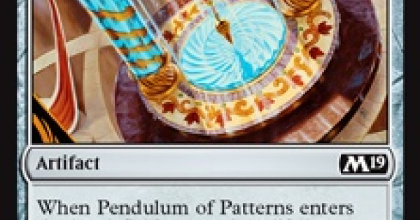 Pendulum of Patterns (Magic 2019 Core Set)